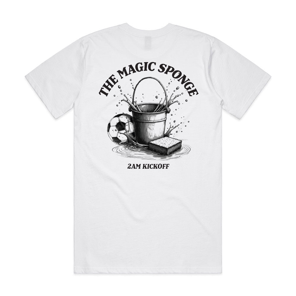 Magic Sponge Soccer T-shirt | 2AM KICKOFF