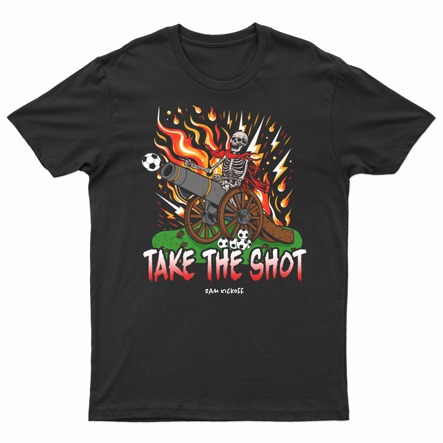Take The Shot Cannon Tee – 2AM KICKOFF